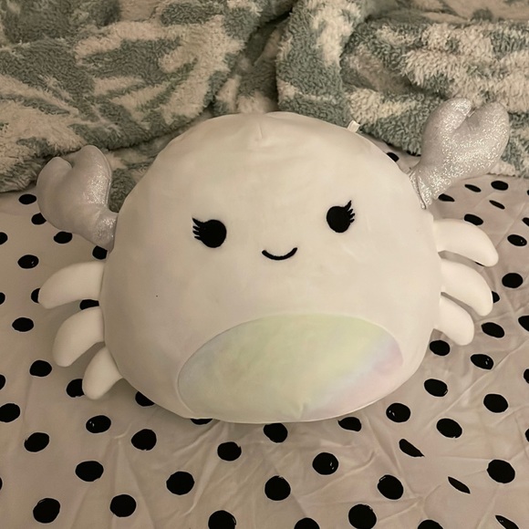 Squishmallows | Toys | Squishmallow White Crab Magela | Poshmark